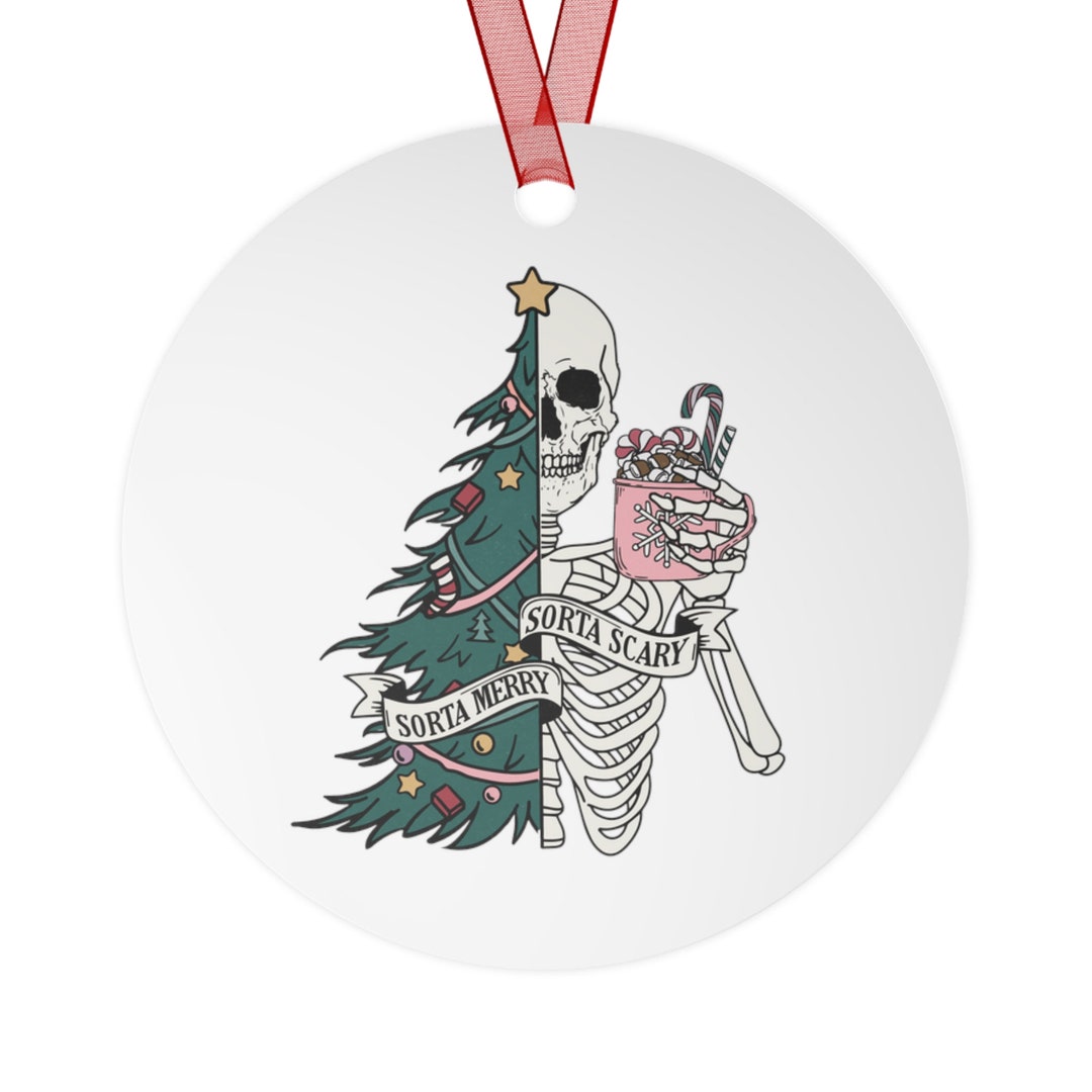 Scary, Skeleton, Christmas Tree, Christmas Candy, Punk, Punk Rocker ...