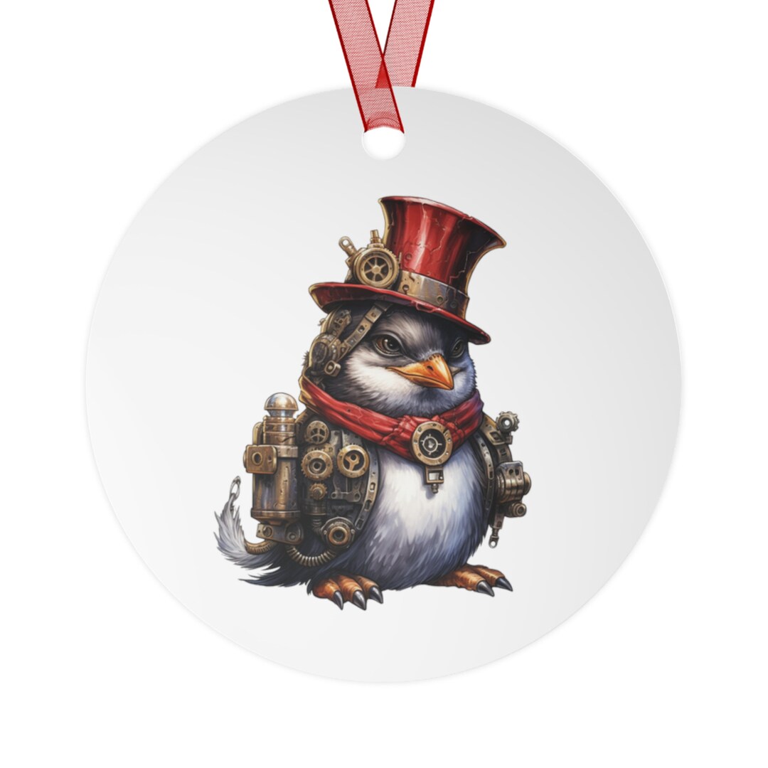Ornament, Steampunk Penguin, Steampunk, Steampunk Lover, Cogs, Clocks ...