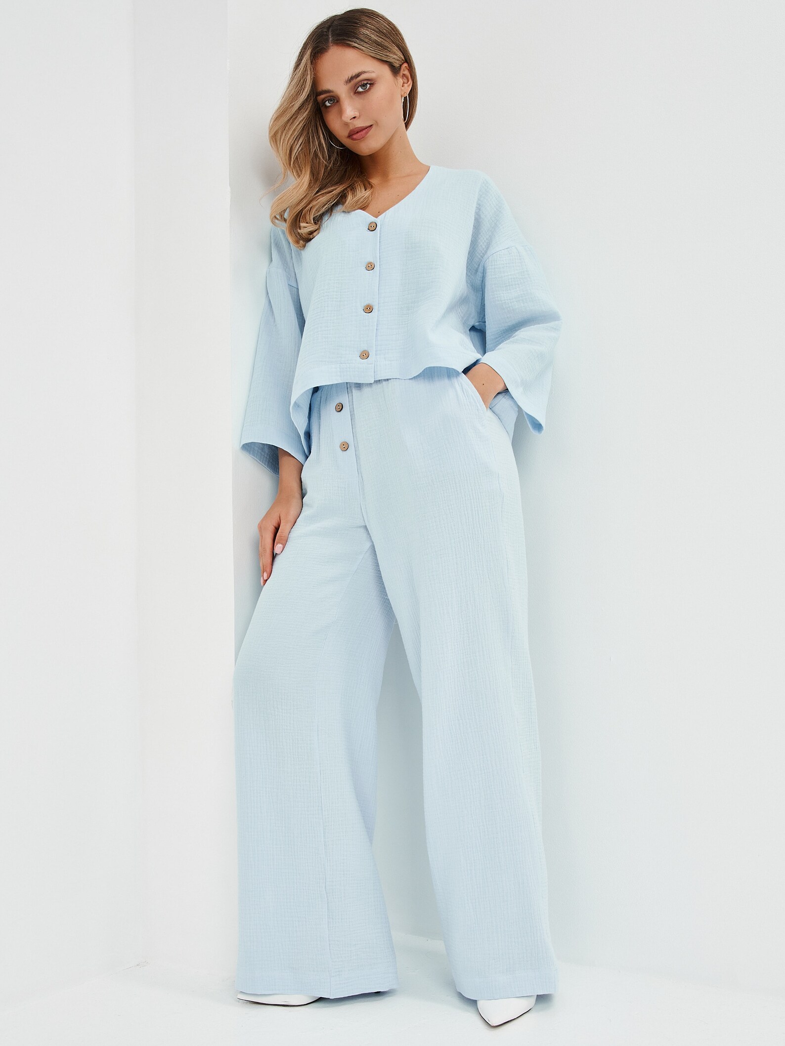 Muslin Shirt and Trousers Cotton Pants and Blouse Cotton Pajama Muslin ...