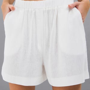 Linen Set Linen Shirt and Shorts Matching Linen Set Summer Linen Set ...