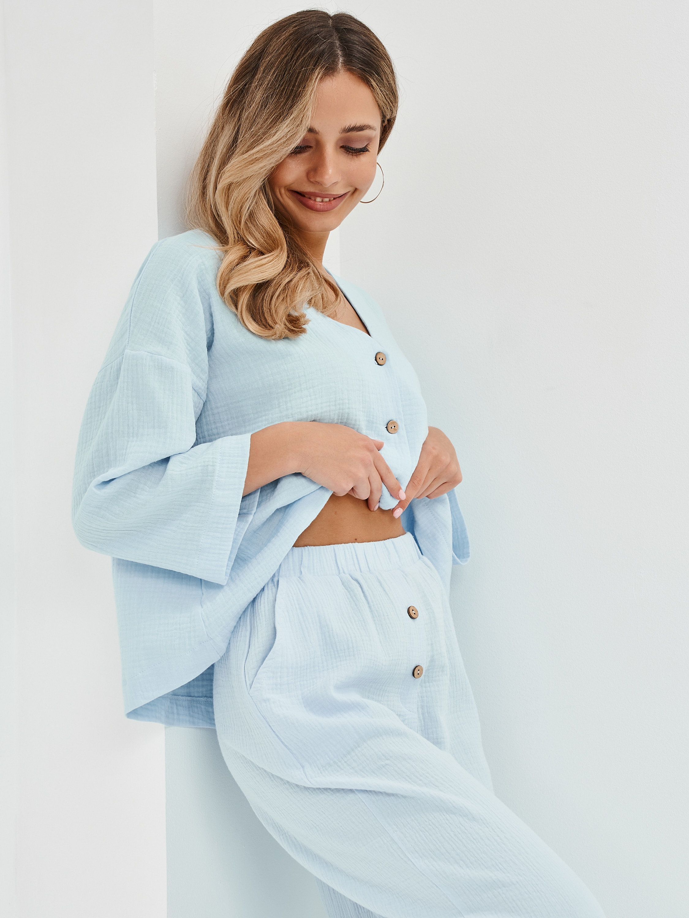 Muslin Shirt and Trousers Cotton Pants and Blouse Cotton Pajama Muslin ...