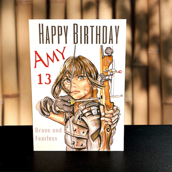 Archery Birthday Card - Etsy