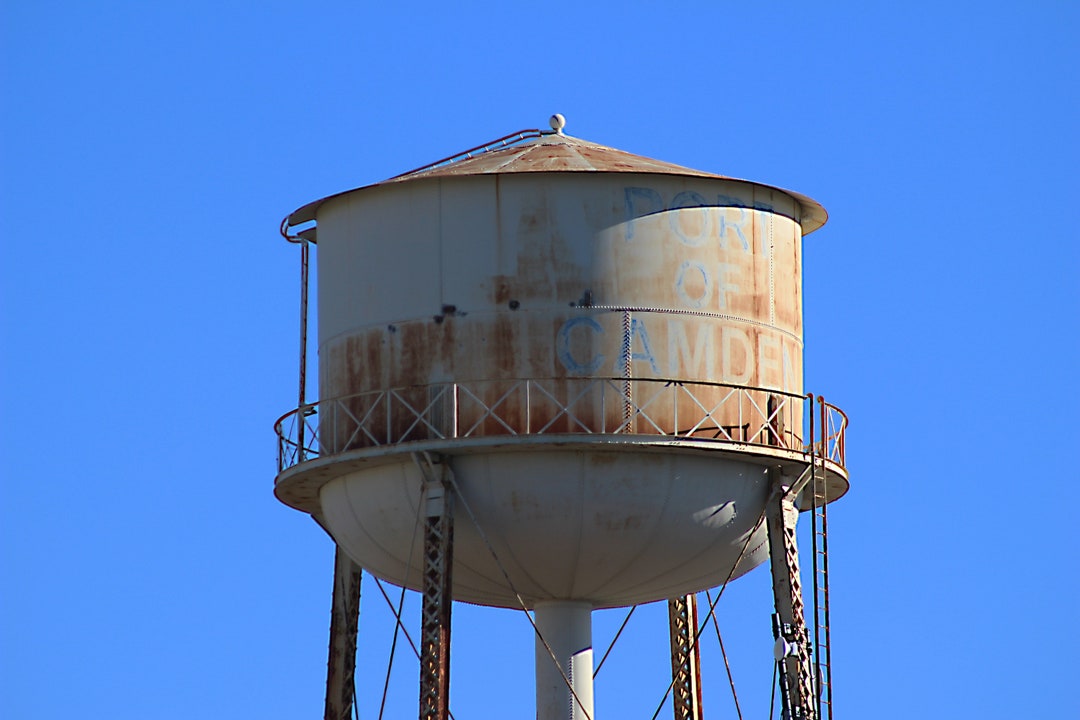 Water Tower: Camden, New Jersey. - Etsy UK