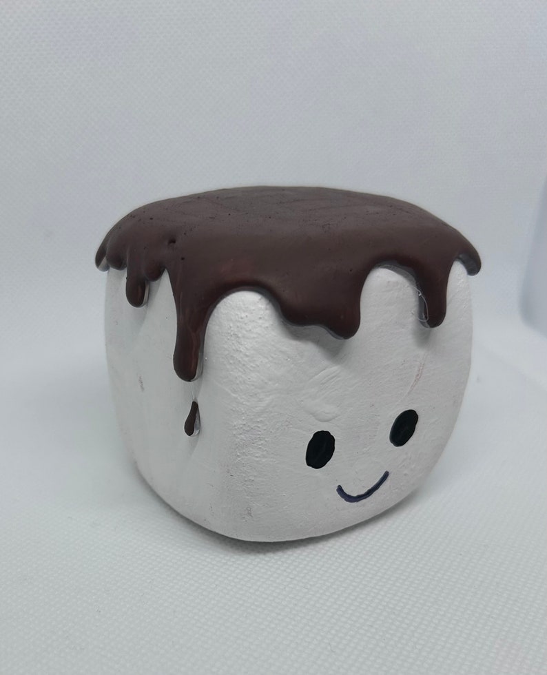 Chocolate Covered Marshmallow Family Faux Food Decoration. - Etsy