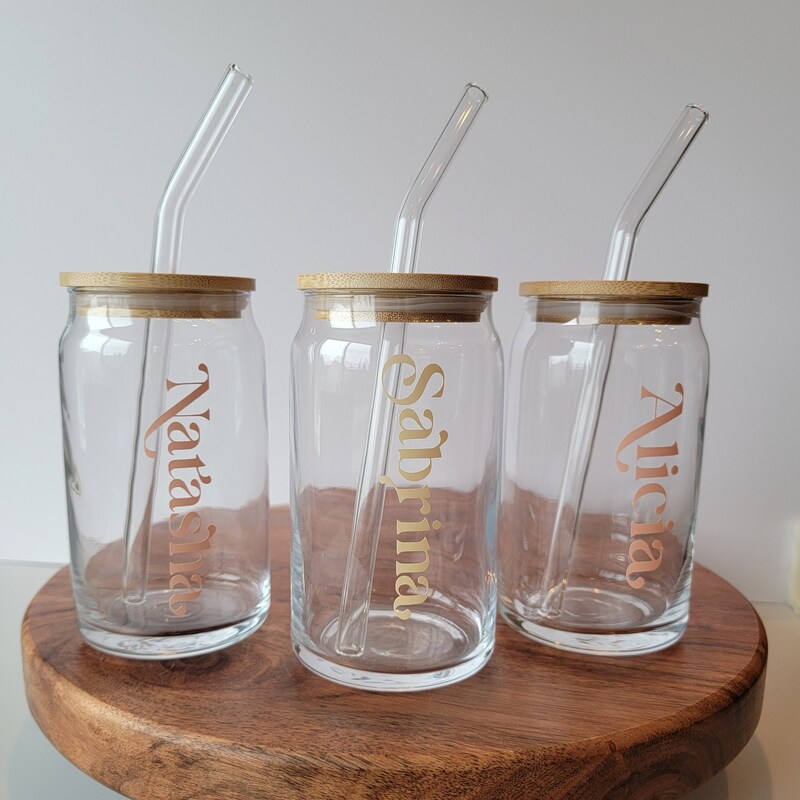 Personalized Glass Cup - Etsy