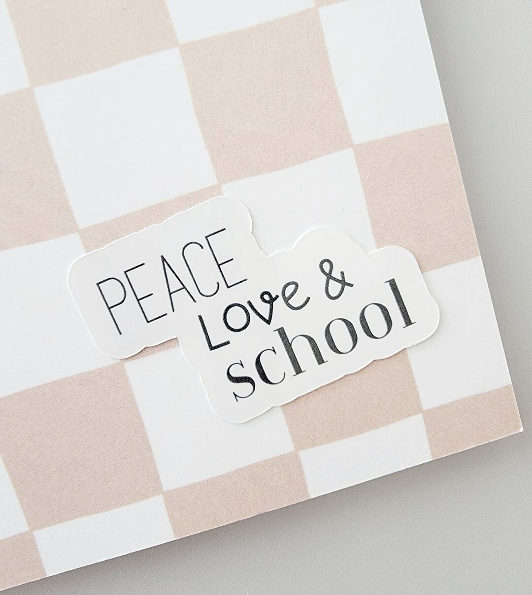 High School Subject Laminated Stickers, Notebook Stickers, Divider ...