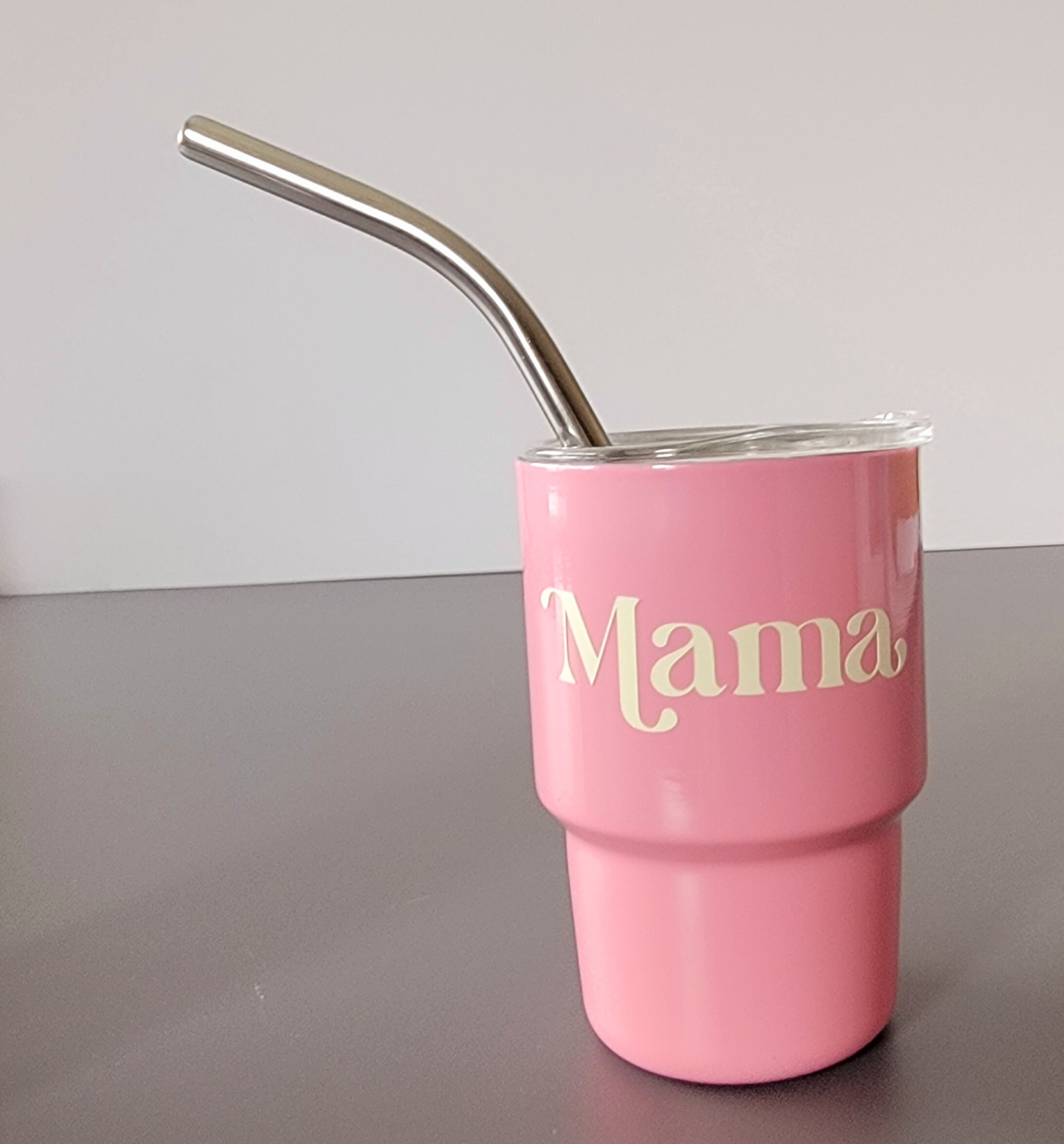 Mini Tumbler With Straw, Personalized Mini Shot Glass, Mother's Day ...