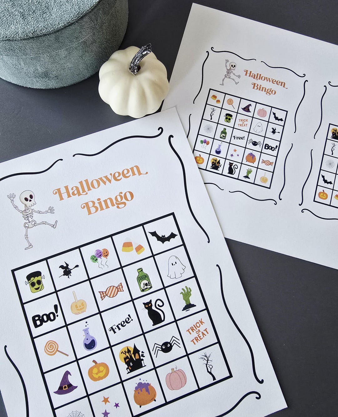Halloween Party Bingo Game – Printable Digital Download, Fun Classroom ...