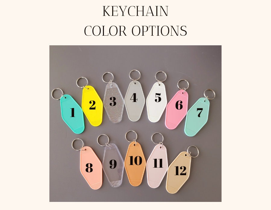 Senior Motel Keychain, Class of 2025 Gift, Personalized Gift for ...