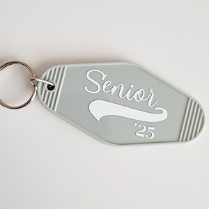 Senior Motel Keychain, Class of 2025 Gift, Personalized Gift for ...