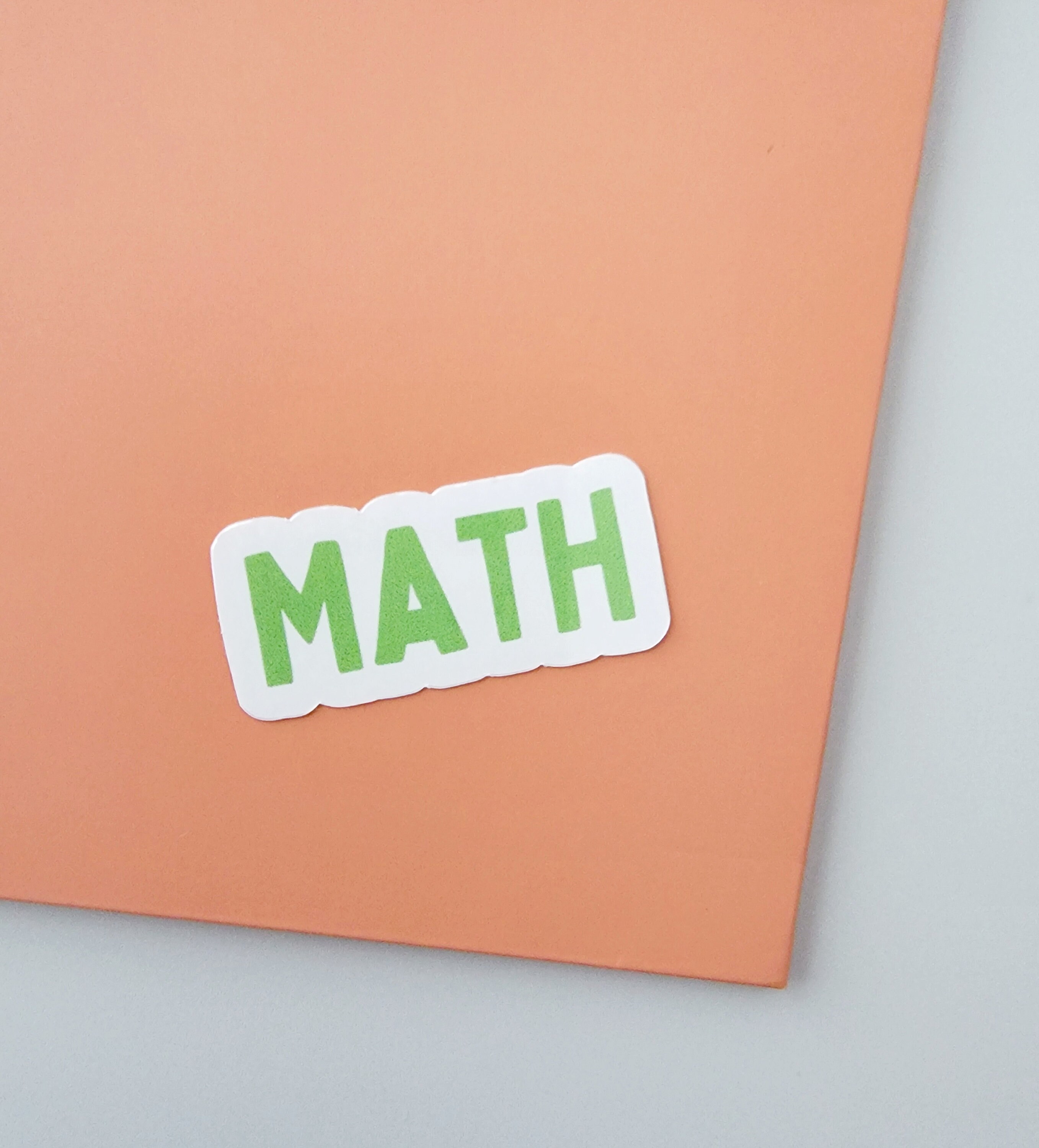 High School Subject Laminated Stickers, Notebook Lables, Divider ...