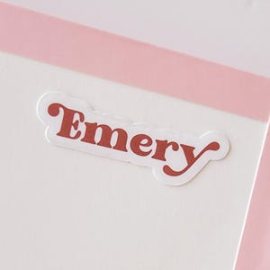 Personalized Name Stickers, Name Lables, Personalized Name Stickers ...