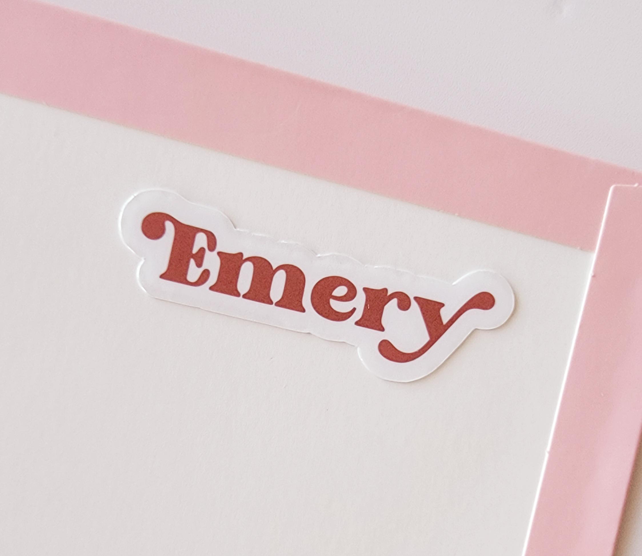 Personalized Name Stickers, Name Lables, Personalized Name Stickers ...