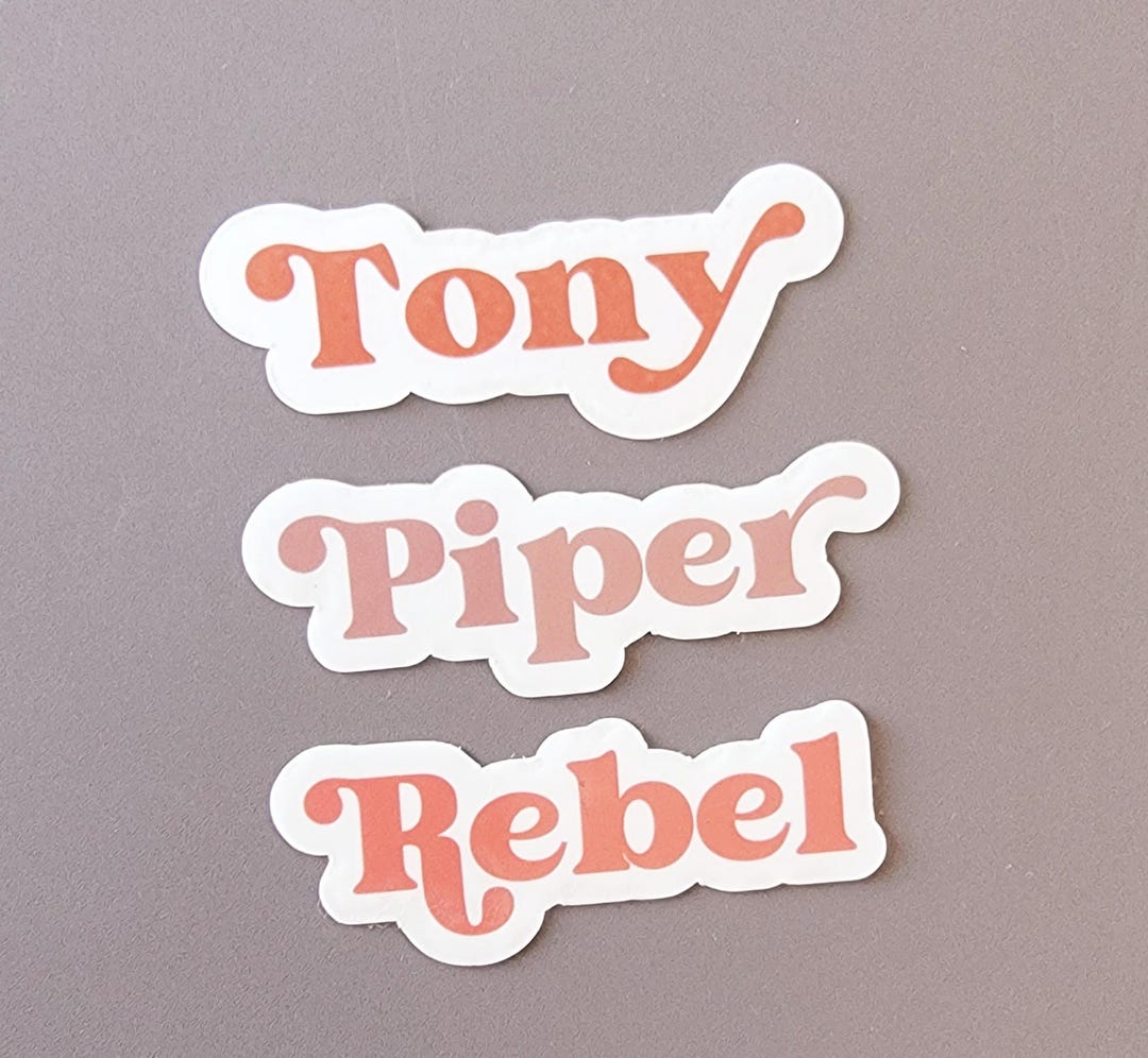 Personalized Name Stickers, Name Lables, Personalized Name Stickers ...