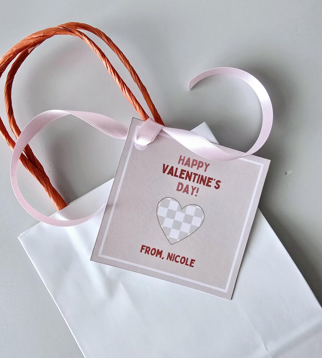 Valentine's Day Cards, Printable Valentine Tags, Valentine's Day Gift ...