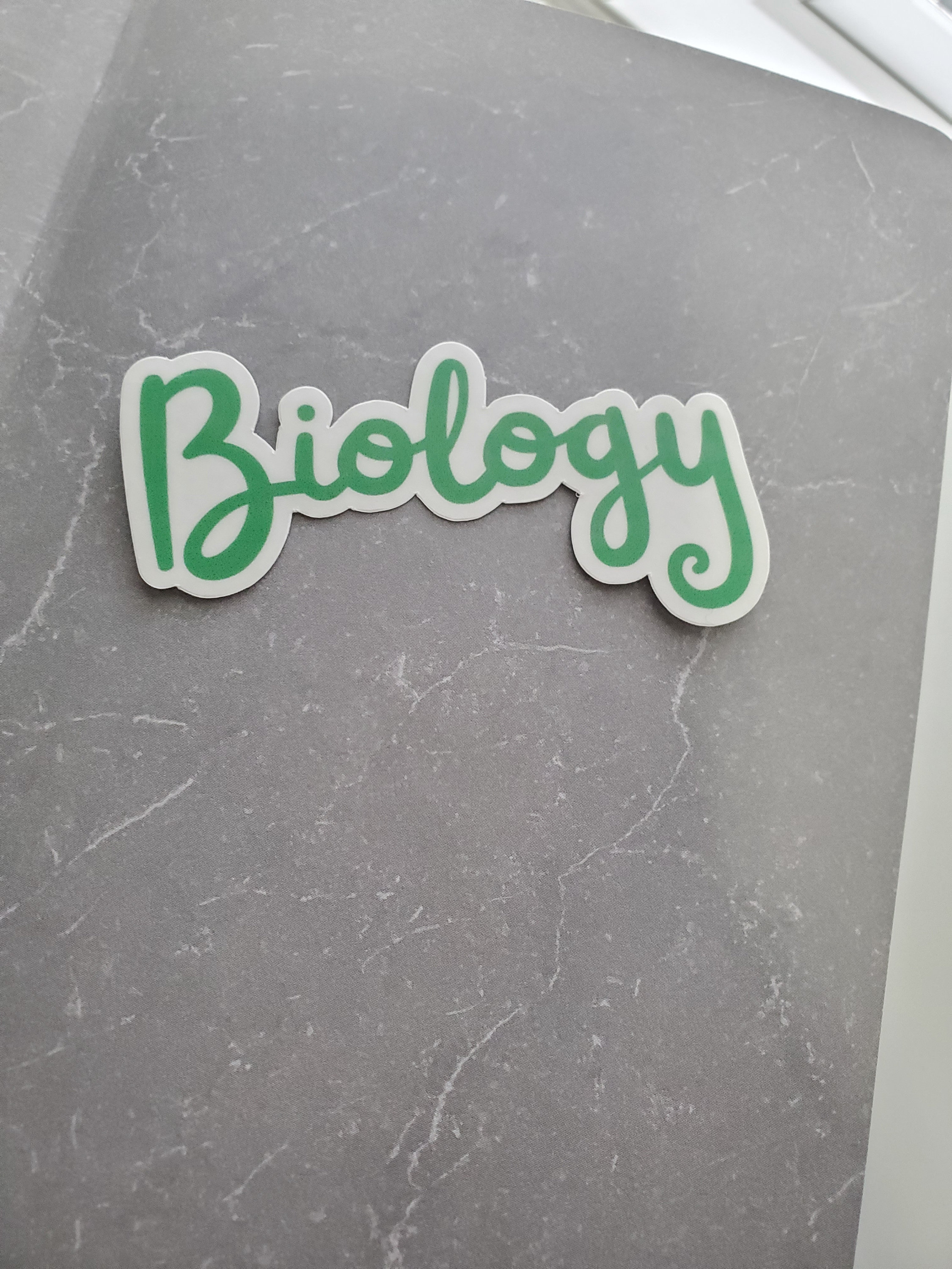 High School Subject Laminated Stickers, Notebook Stickers, Divider ...