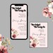 Printable Wedding QR Code Sign, QR Code Card for Wedding, Wedding ...