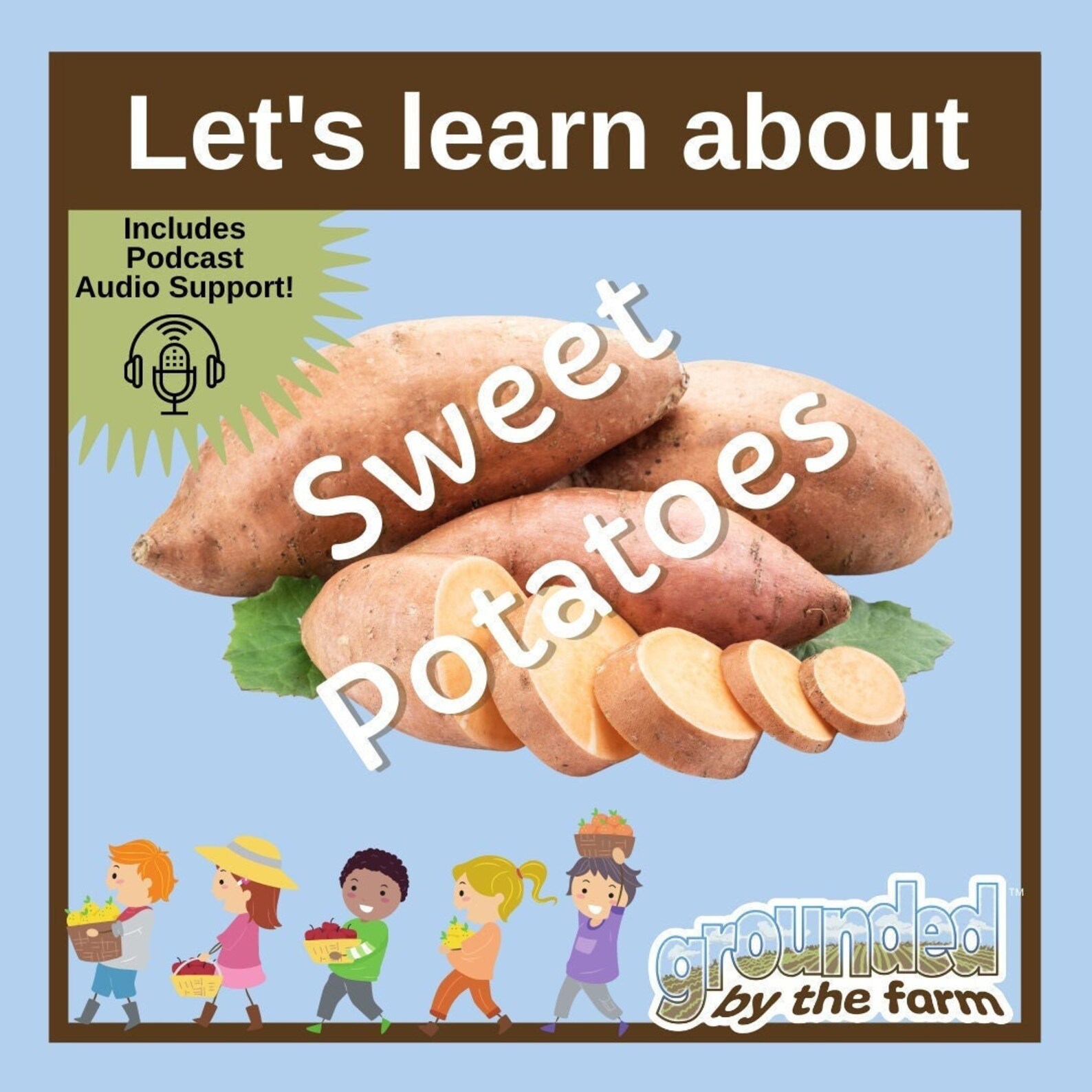 The Nicest Vegetable, the Sweet Potato Printable, Downloadable ...