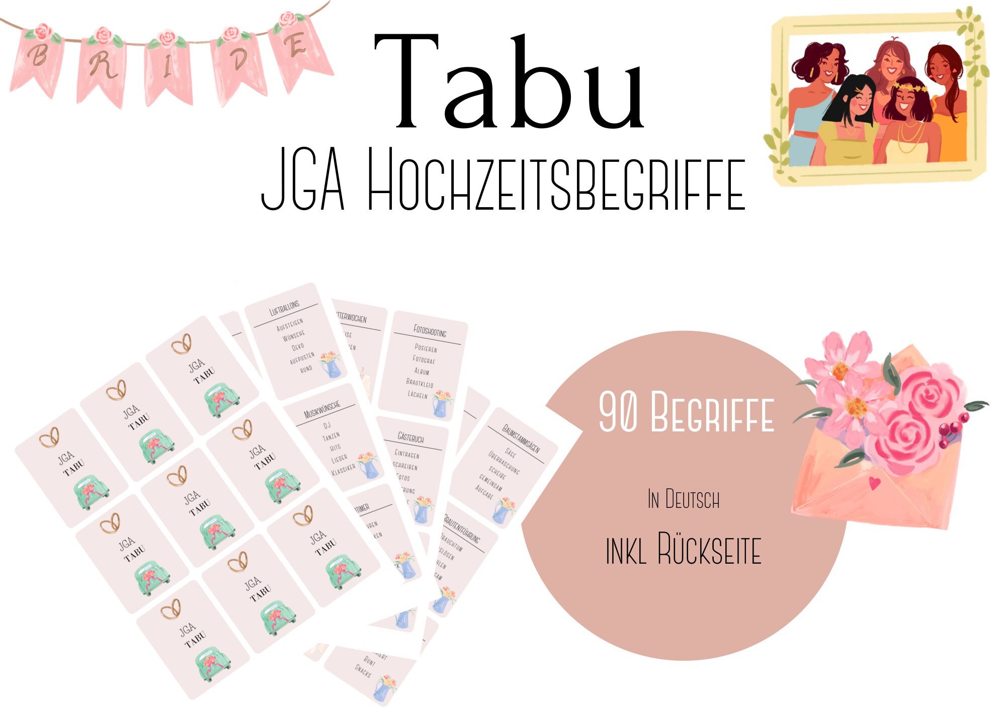 JGA Games Package / Set With 7 JGA Templates to Print Out / - Etsy
