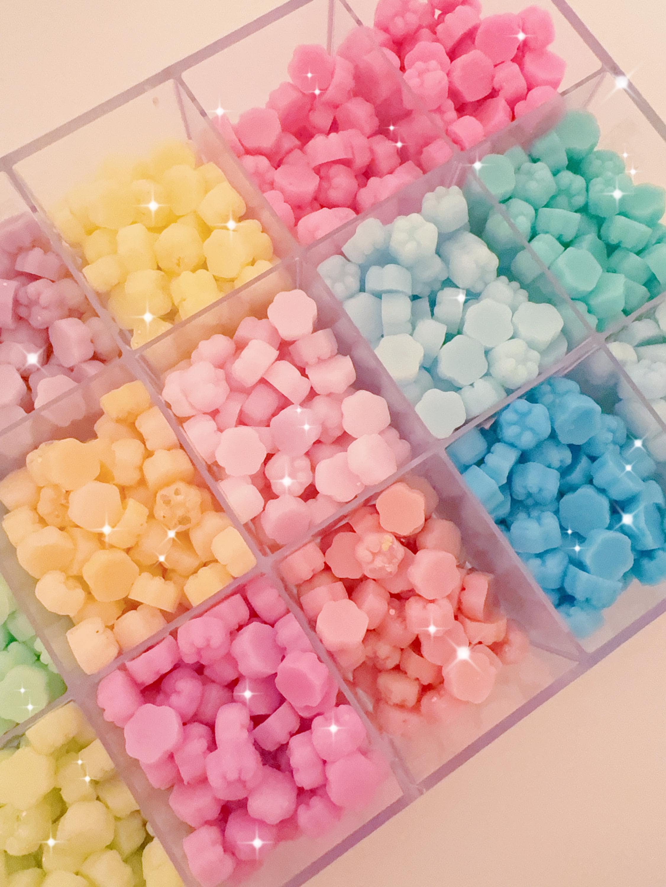 Handmade Cute Kawaii Color Wax Seal Wax Beads-100pcs Bag - Etsy