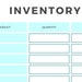 Inventory Tracker Log Digital Printout PDF Homestead Farm Farmstead ...