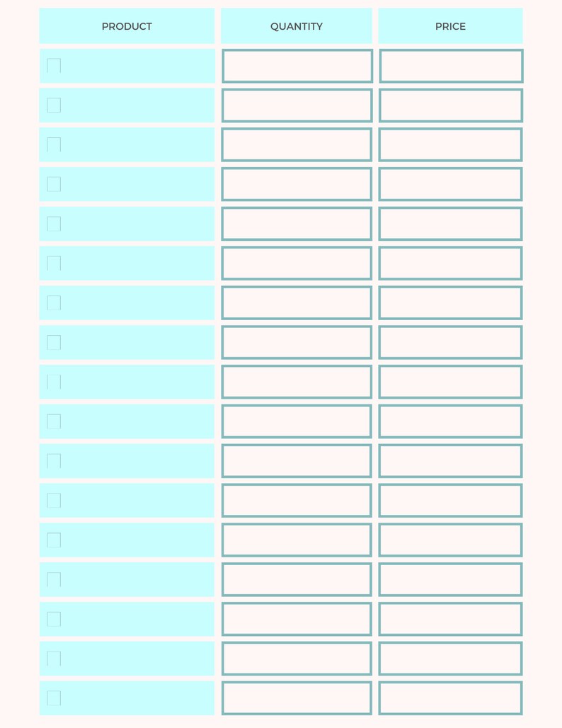 Inventory Tracker Log Digital Printout PDF Homestead Farm Farmstead ...
