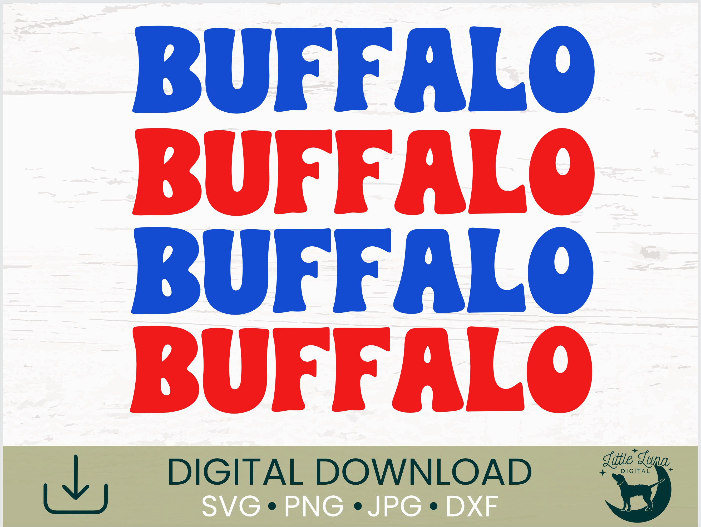 Buffalo SVG PNG JPG Cut File for Shirts and Crafts - Etsy