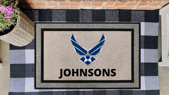 Personalized Door Mat Military Gifts Housewarming | Etsy