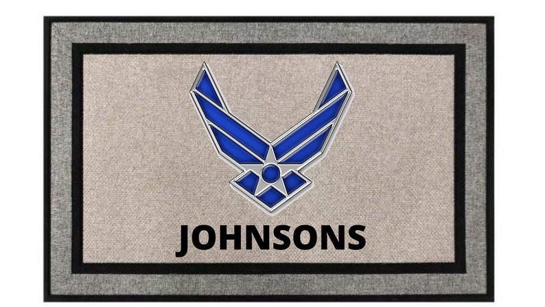 Military Custom Door Mat, Navy, Airforce, Army, Marine, Gift - Etsy