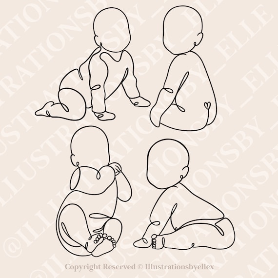Newborn Baby Drawing