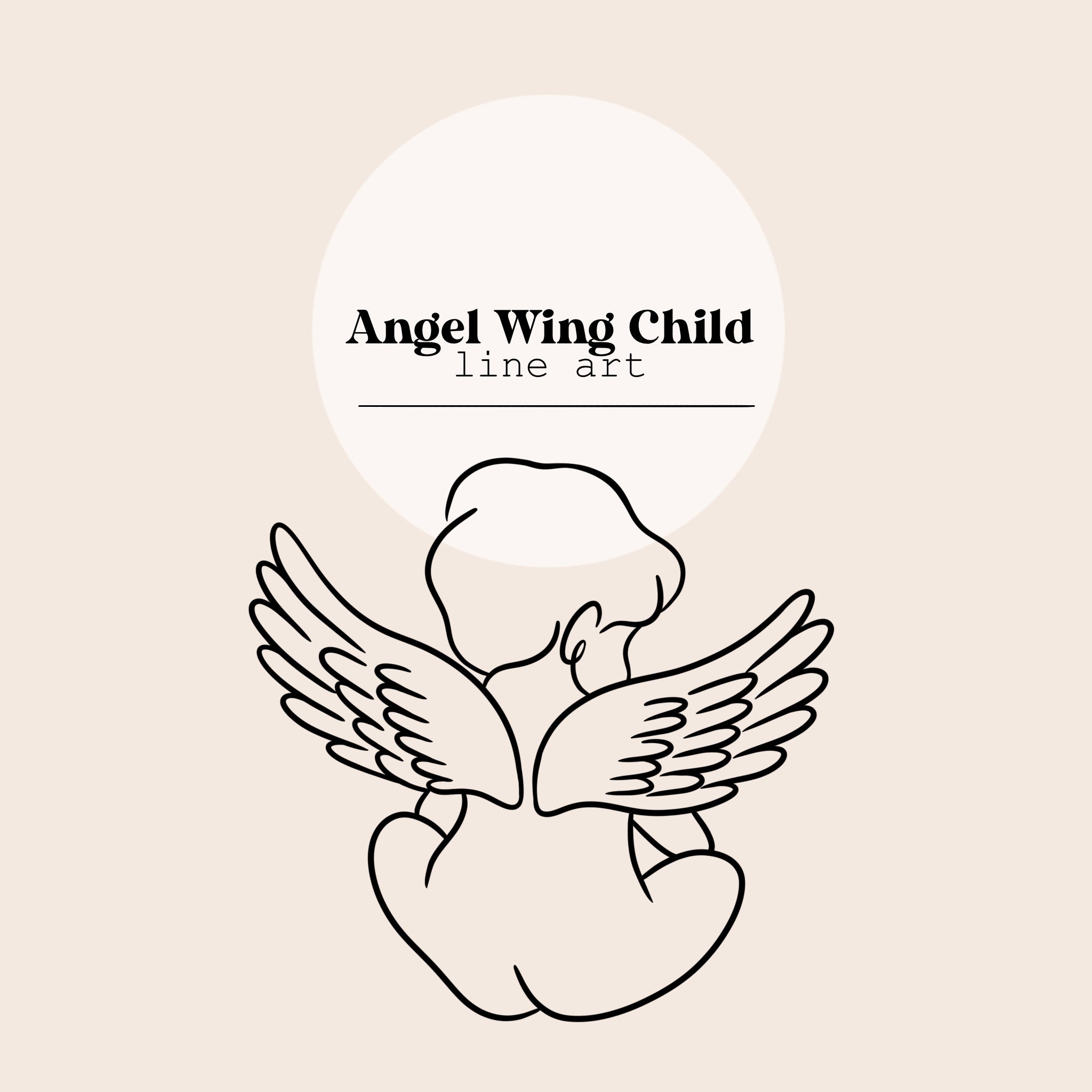 Baby Angel Wings Drawings