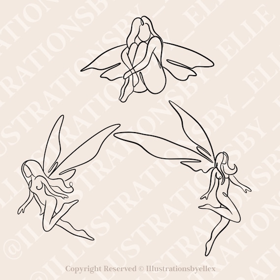 Simple Fairy Drawings Simple Fairy Drawing At GetDrawings | Free