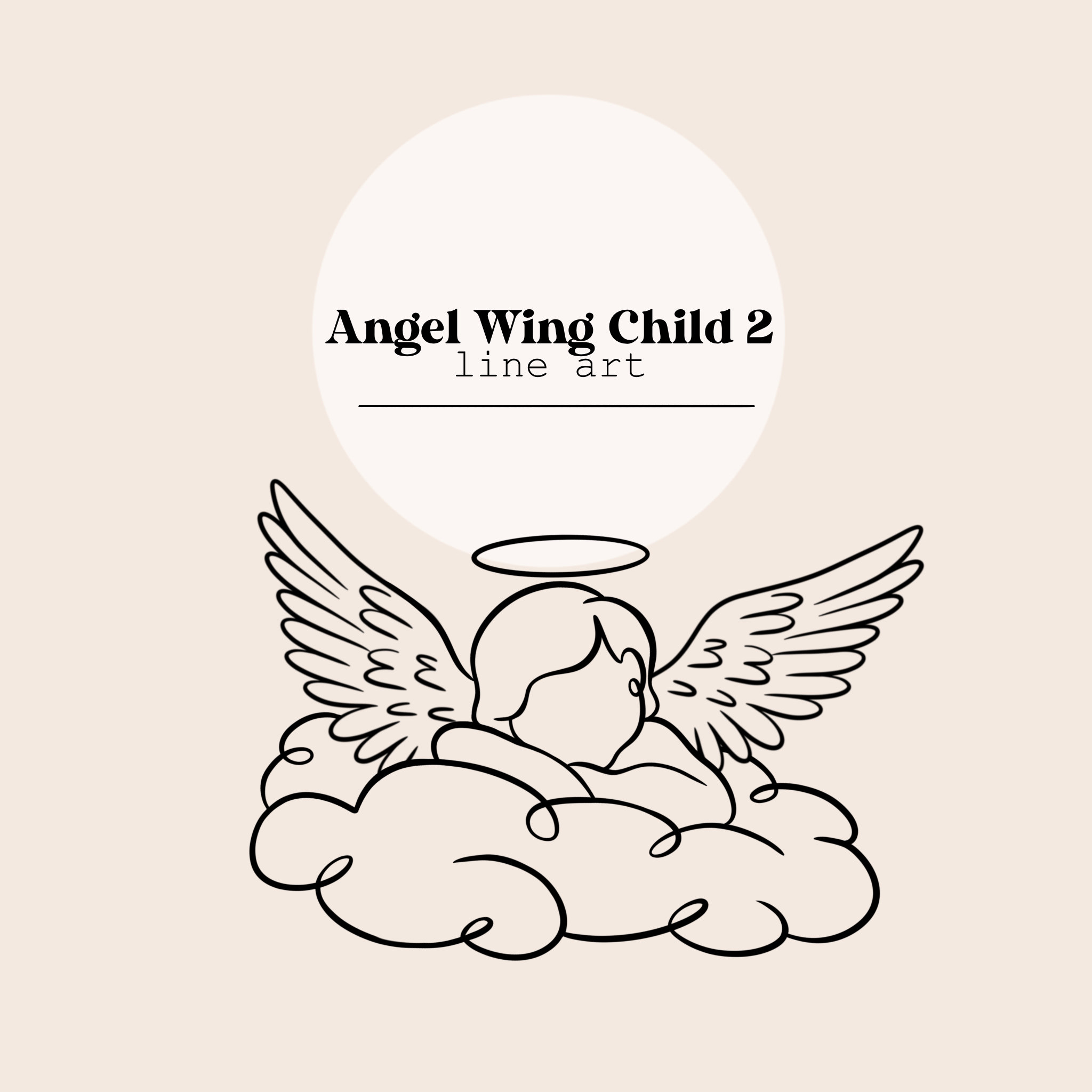 Baby Angel Wings Drawings