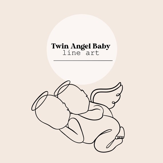 Baby Angel Flying Drawing