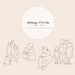 Siblings Line Art Pre Drawn| Daughter, Son, Boy Girl, Siblings ...