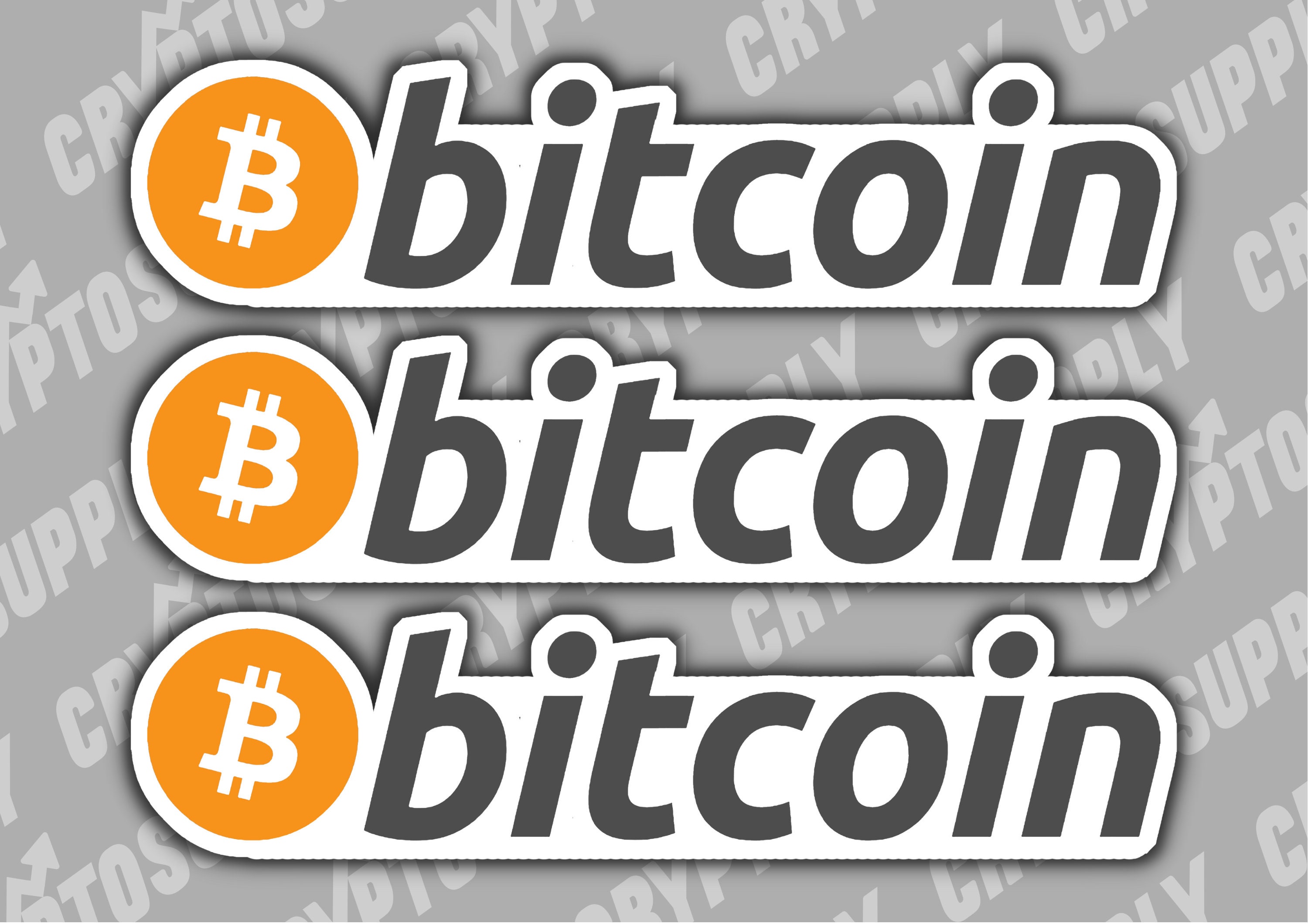 Bitcoin Sticker Pack Krypto Sticker Bitcoin Aufkleber | Etsy