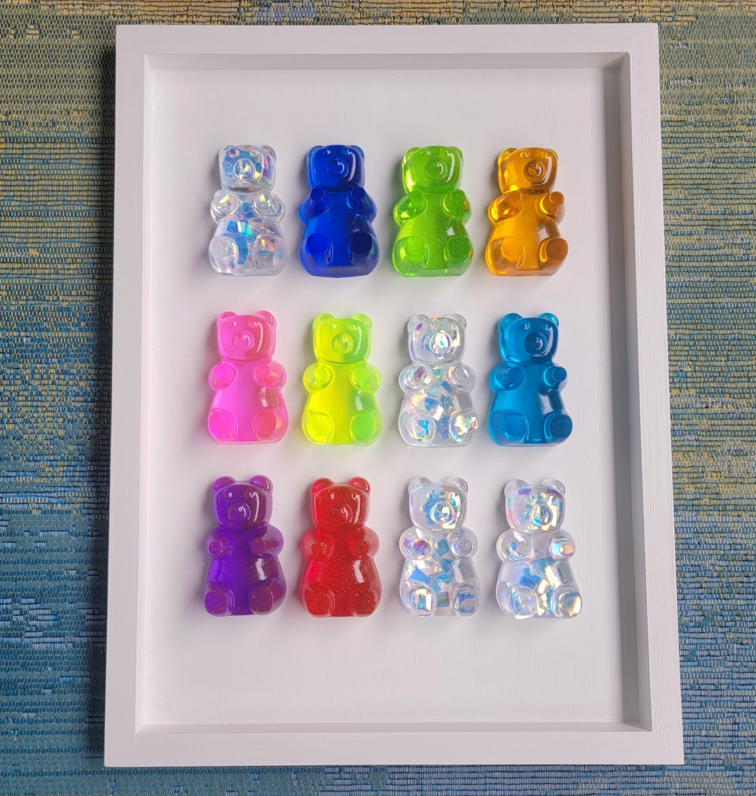 Large Resin Gummy Bears Pop Art Wall Art Nursery Room Decor - Etsy