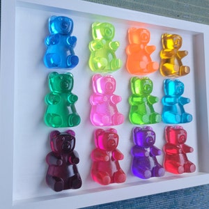 Pop Art Gummy Bear Wall Decor - Etsy