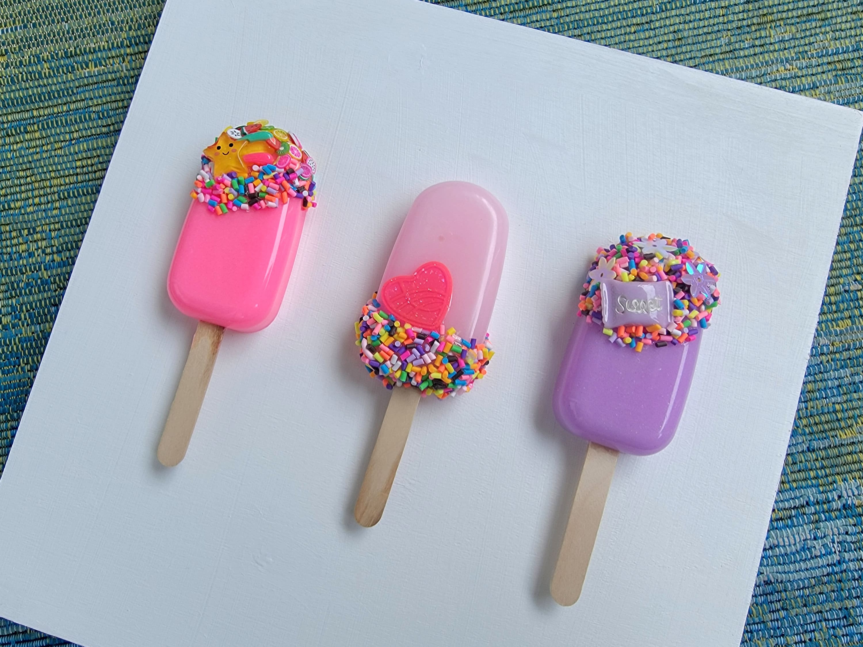 Popsicle Resin Wall Art Candy Pop Art/ Nursery Room Decor - Etsy