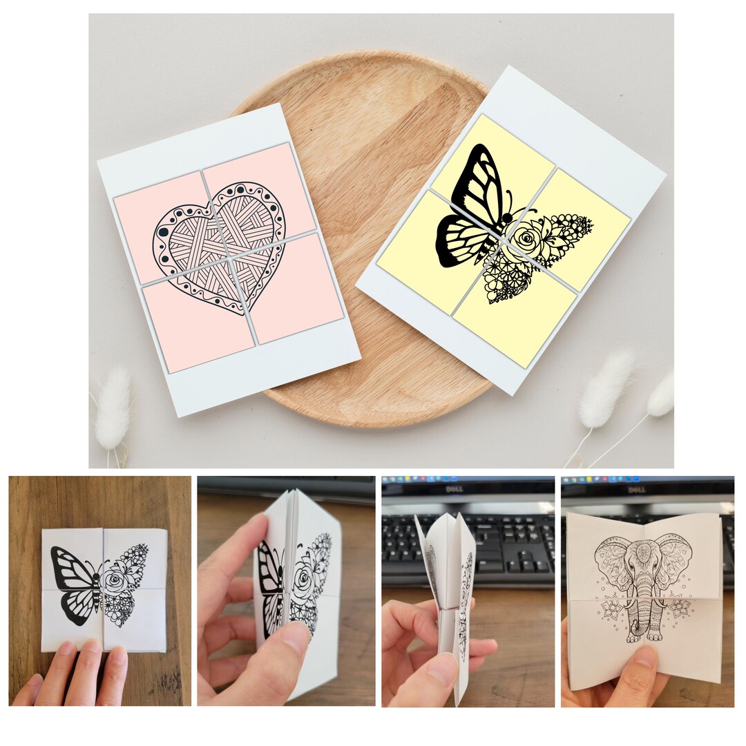 DIY Card for Kids | Endless Never End Card | Printable Digital Card ...