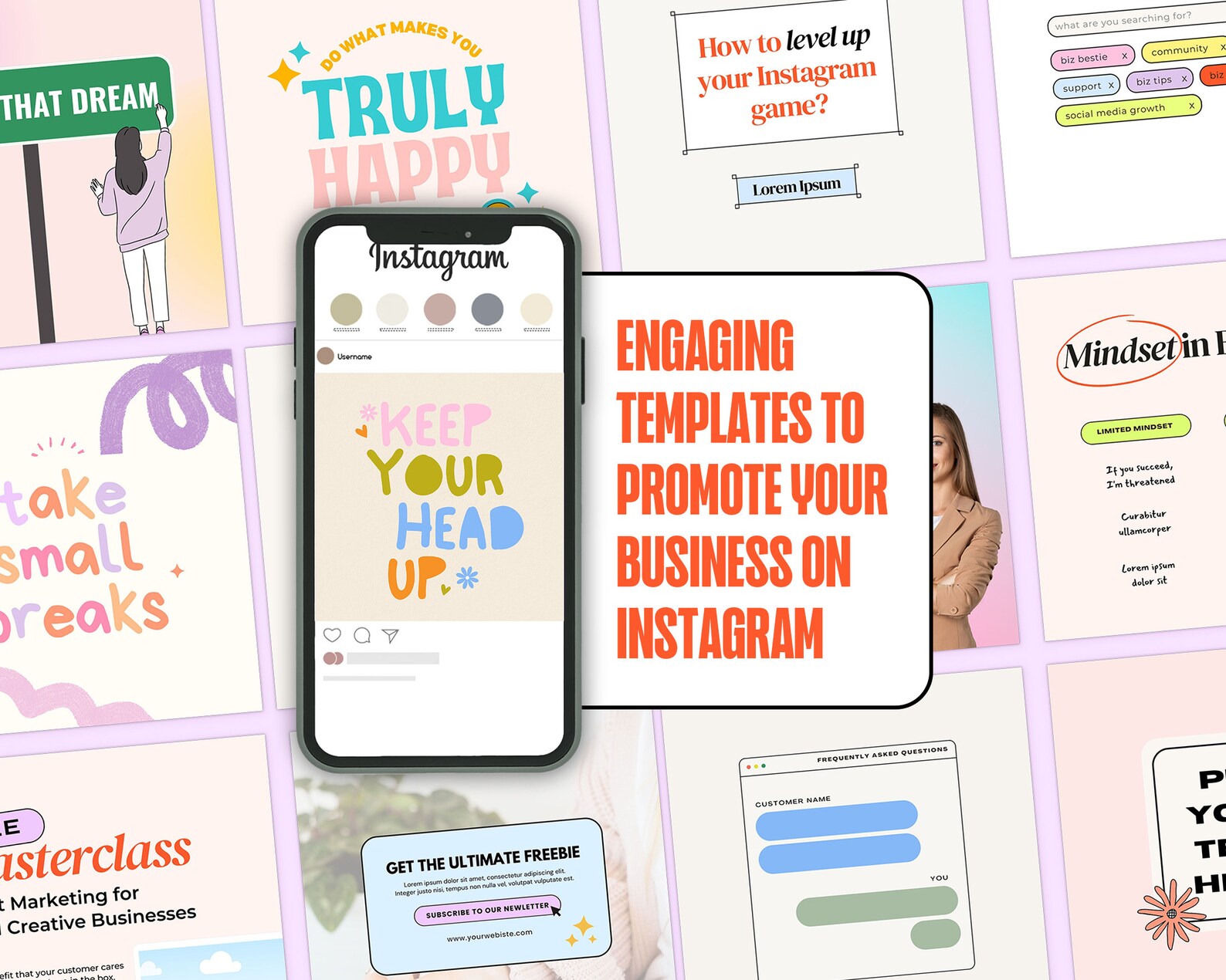 45 Modern Instagram Templates | Social Mediatemplates | Canva Templates ...