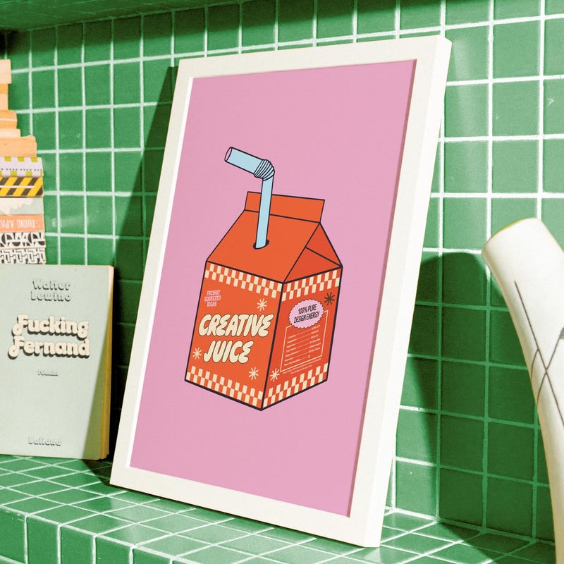 Retro Typography Posters - Etsy