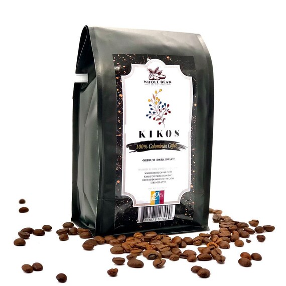 Kikos Colombian Coffee Dark Roast | Etsy