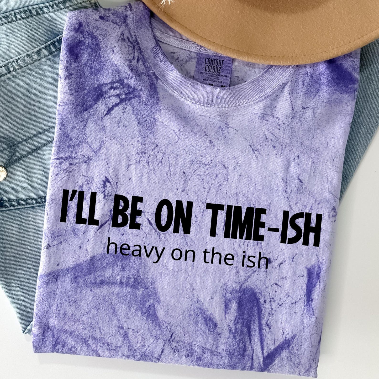 On Time-ish SVG | Always Late SVG | Funny Procrastinator Cut File ...