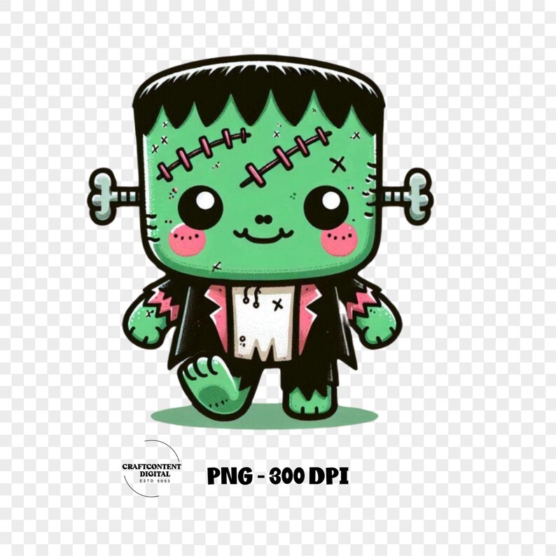 Frankenstein PNG Bundle, Halloween Bundle, 300 Dpi Sublimation Design ...