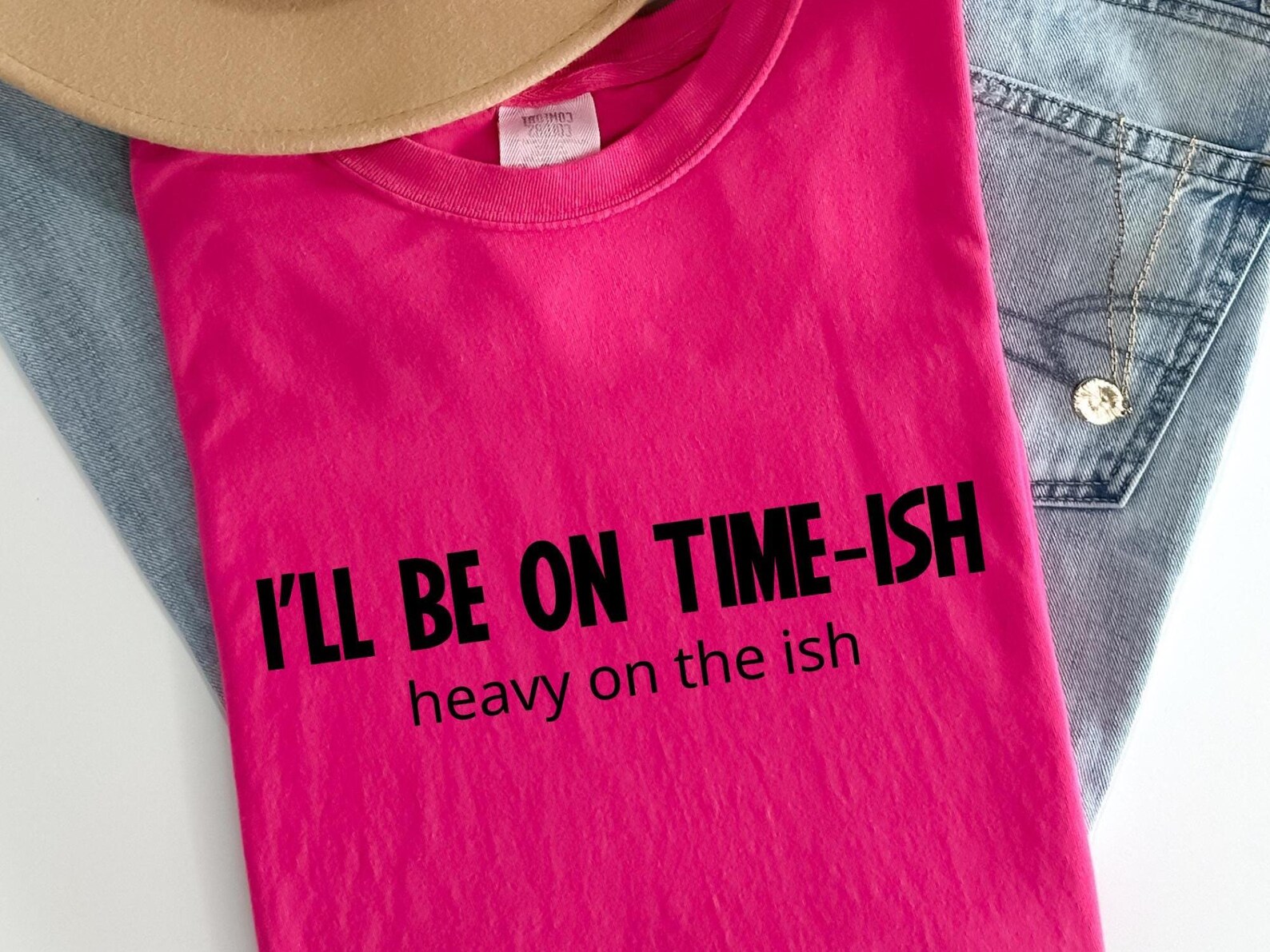 On Time-ish SVG | Always Late SVG | Funny Procrastinator Cut File ...