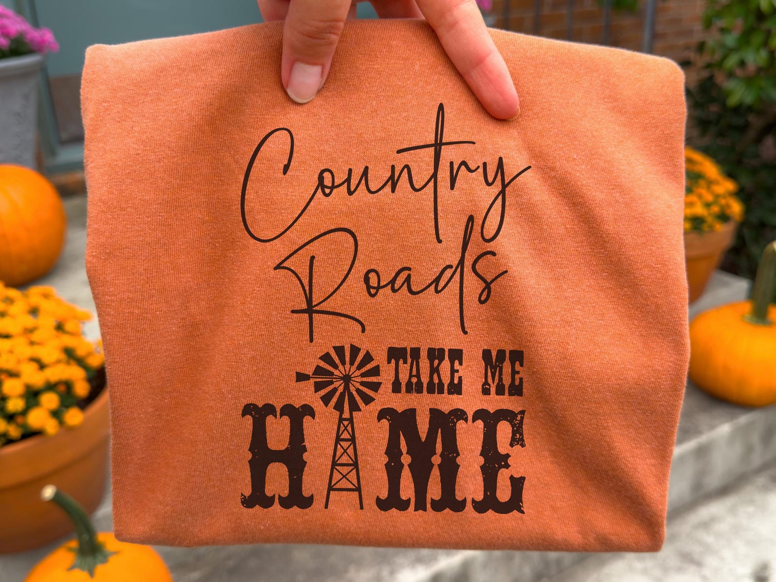 Country Roads SVG & PNG - Take Me Home - Country Shirt Designs ...