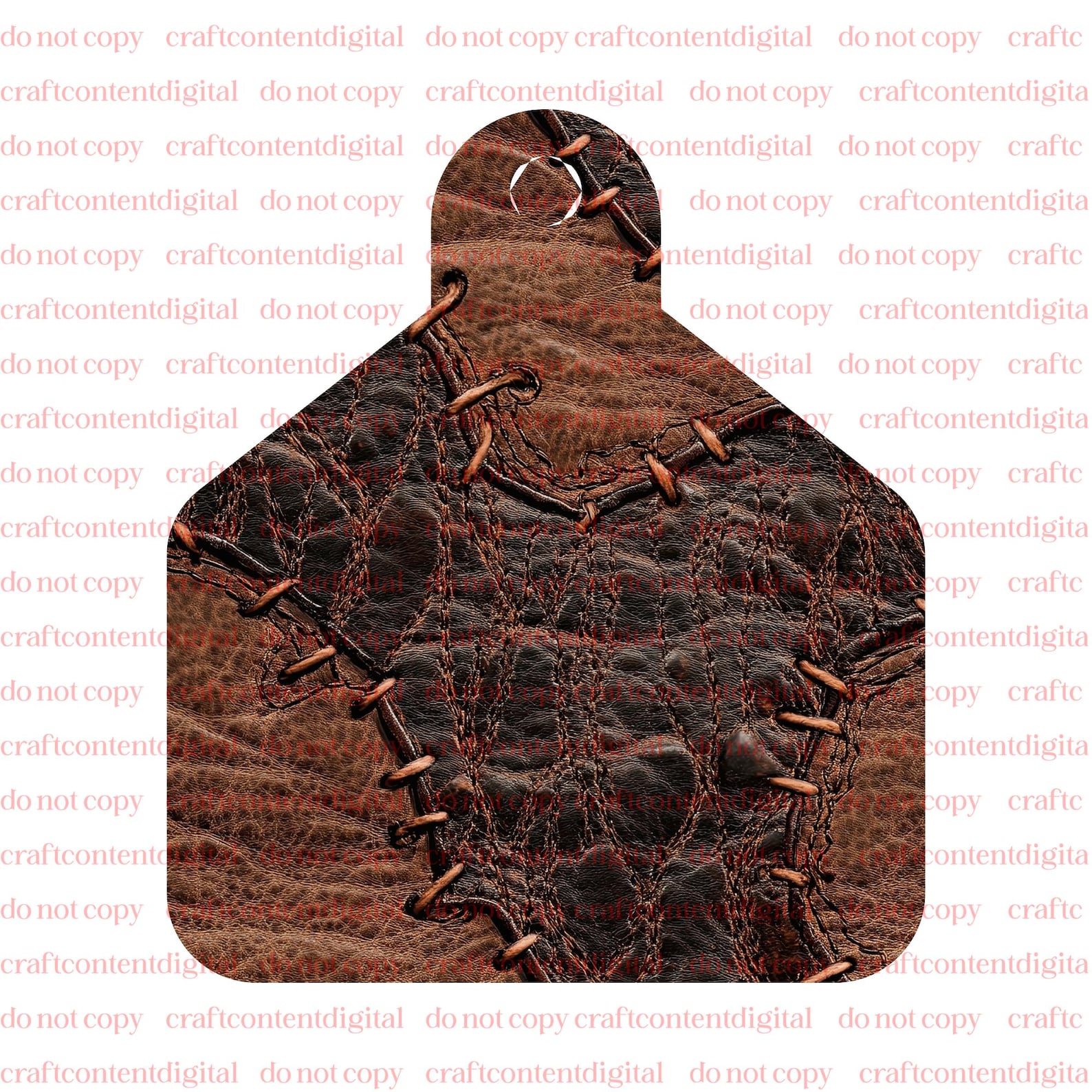 Western Cow Tag PNG Bundle: Cowhide, Leather & Turquoise Clipart ...