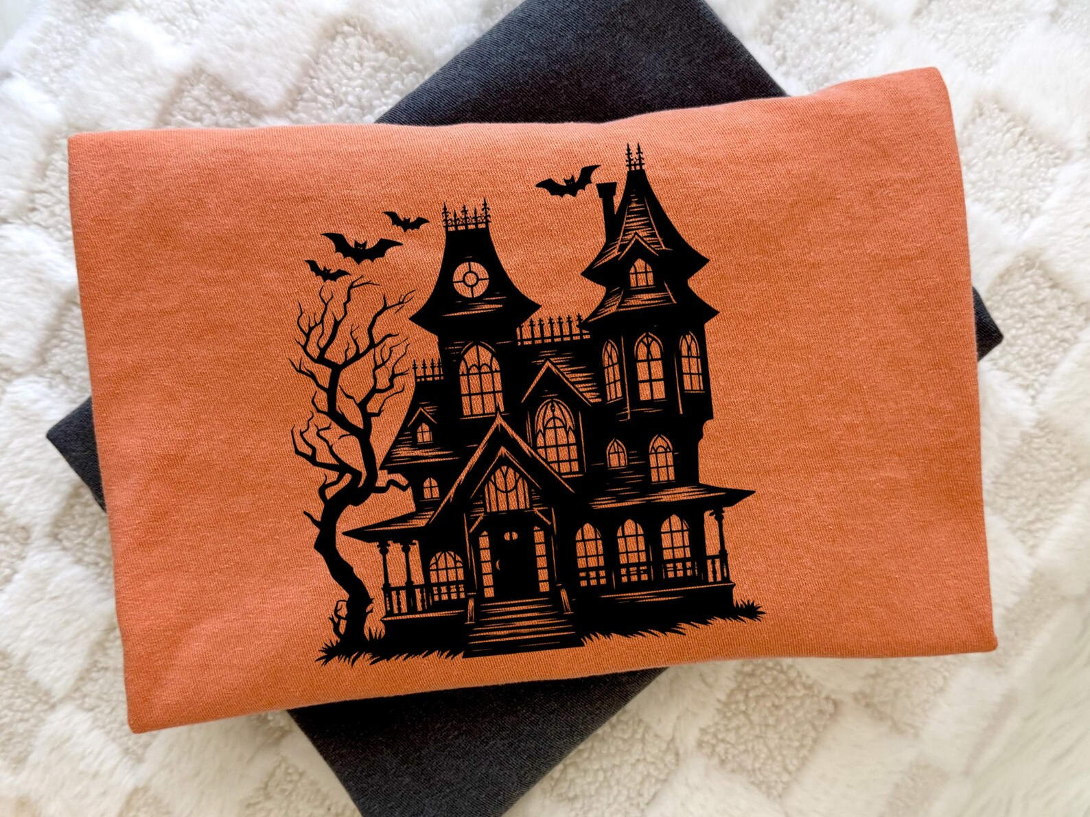 Haunted House SVG: Spooky Halloween Mansion Clipart (digital Download ...