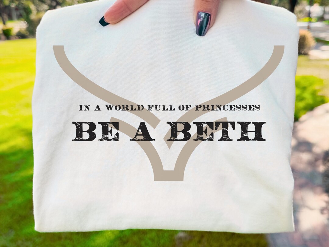 Be a Beth SVG • Western Ranch Cowgirl Cut File - Etsy